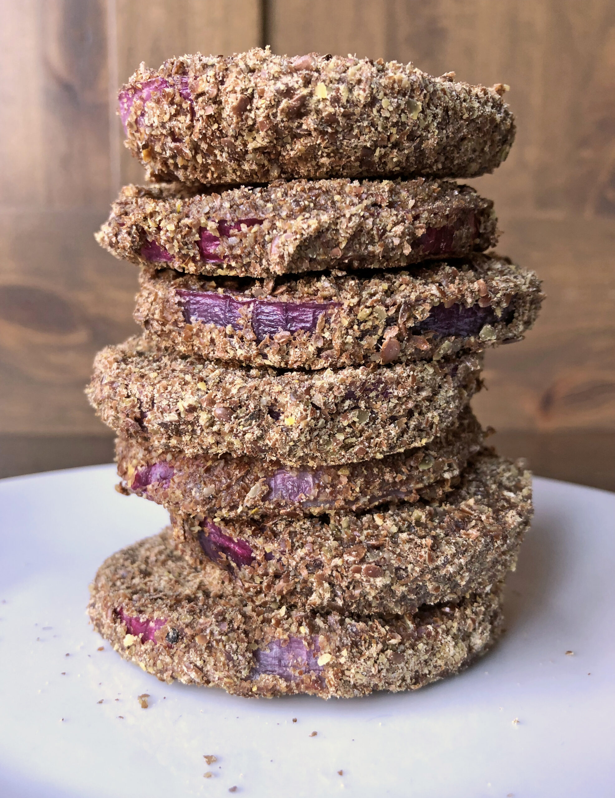 Flax Crusted Onions - Bake It Paleo
