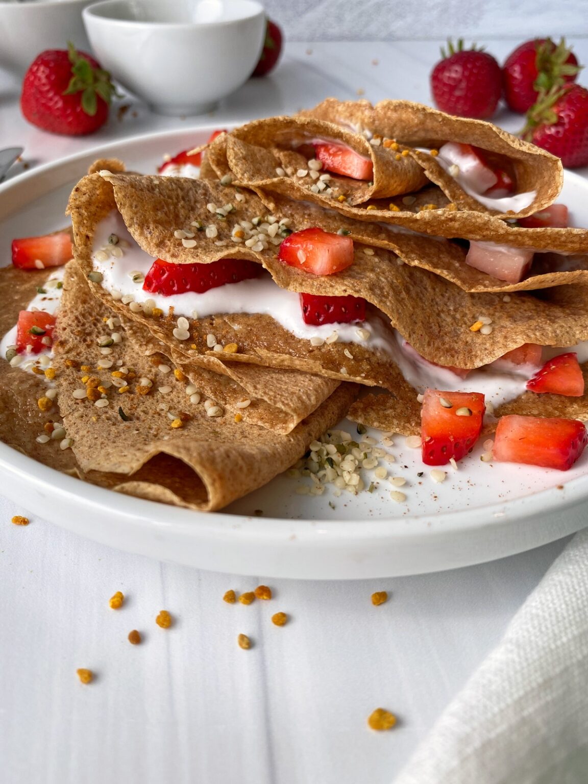 Paleo Almond Flour Crepes (Keto) - Bake It Paleo