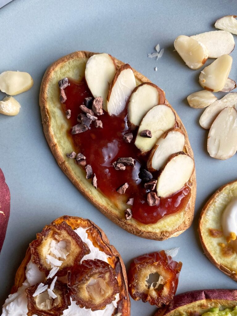 Sweet Potato Toast (10 Easy Topping Ideas) - Bake It Paleo