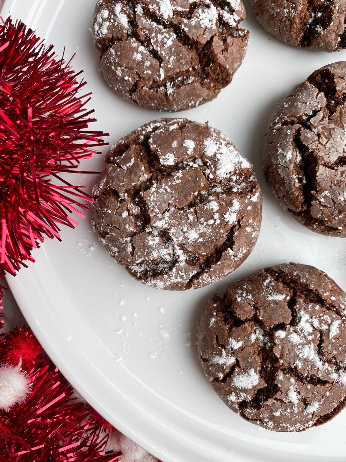 Paleo Chocolate Crinkle Cookies (Gluten Free, Vegan) - Bake It Paleo