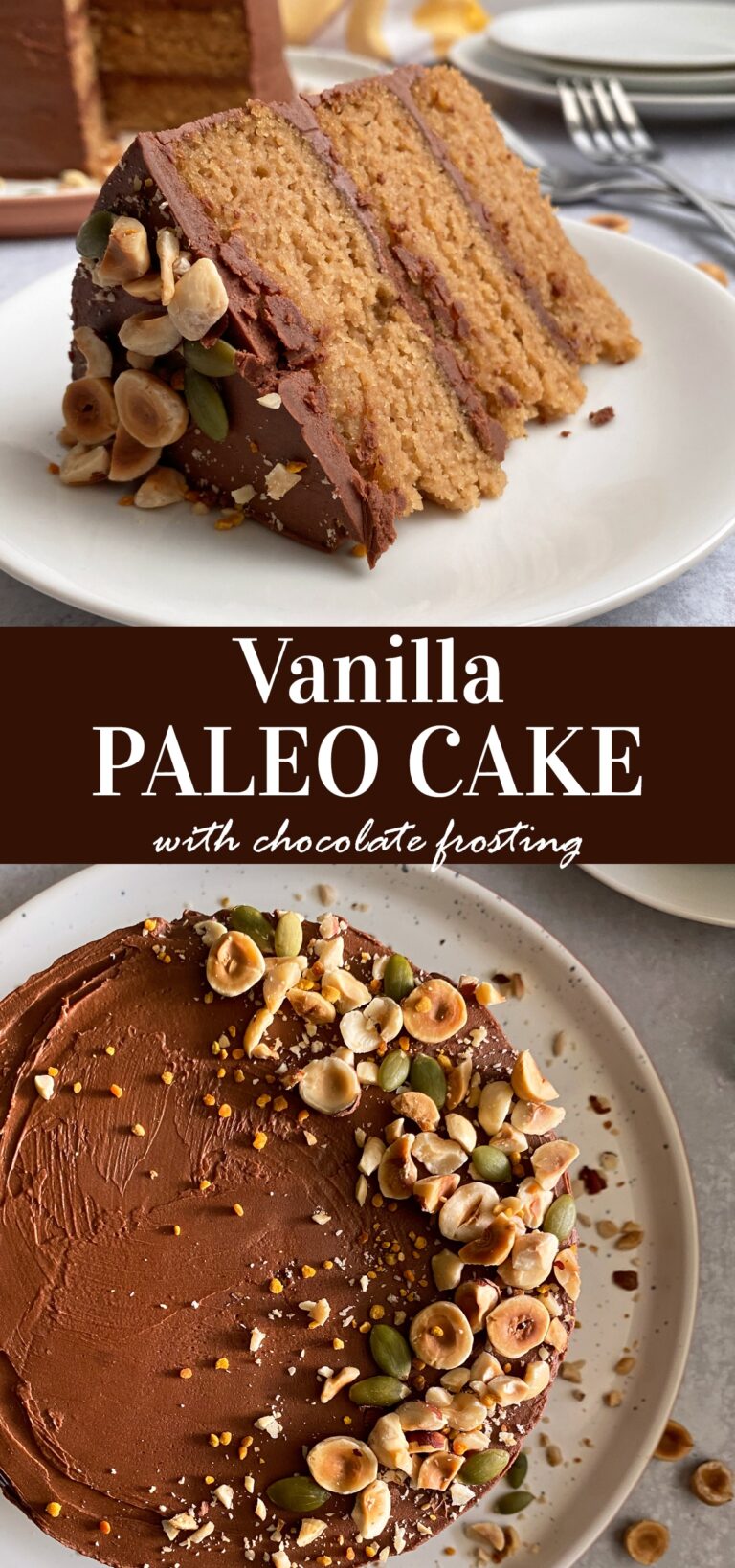 Homemade Paleo Vanilla Cake (with Almond Flour) - Bake It Paleo