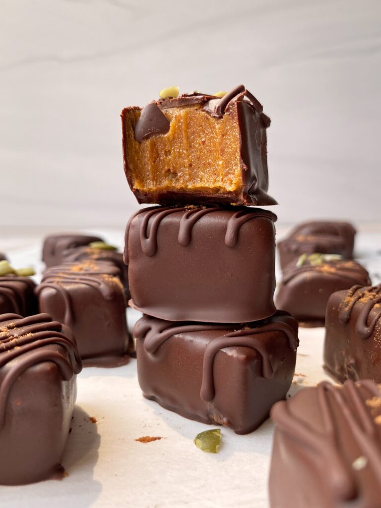 Healthy Pumpkin Caramels (Paleo) - Bake It Paleo