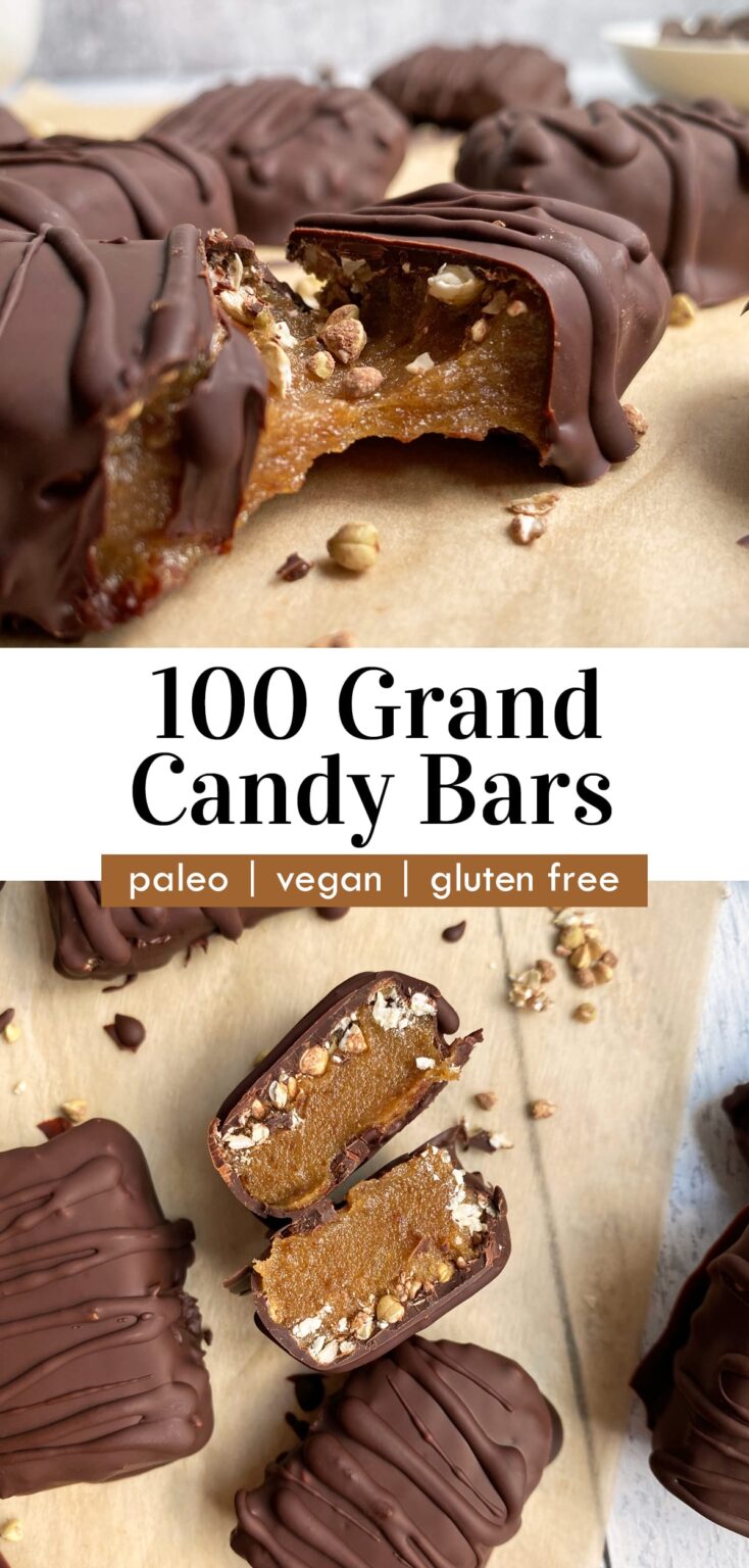 Homemade 100 Grand Bars (Gluten Free, Vegan, Paleo) - Bake It Paleo