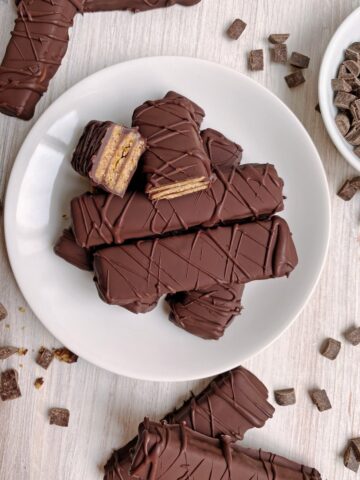 Healthy Kit Kat Recipe (Gluten Free, Vegan) - Bake It Paleo