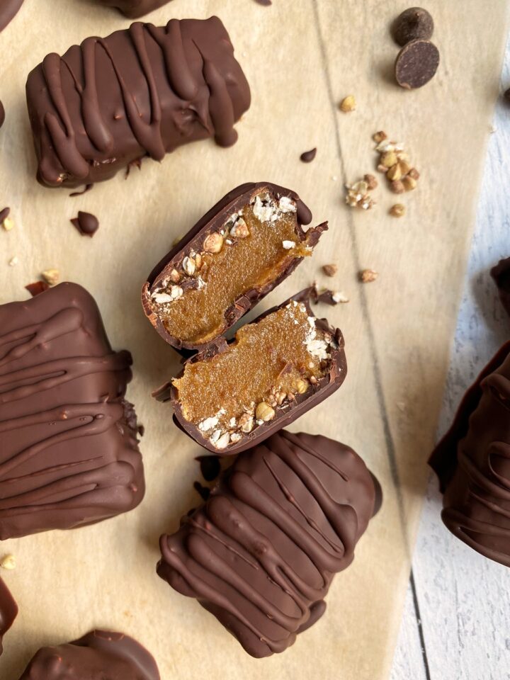 Homemade 100 Grand Bars (Gluten Free, Vegan, Paleo) - Bake It Paleo