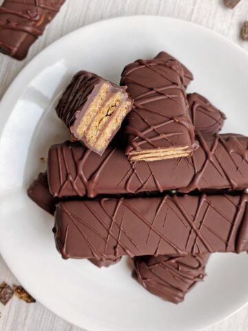 Healthy Kit Kat Recipe (Gluten Free, Vegan) - Bake It Paleo