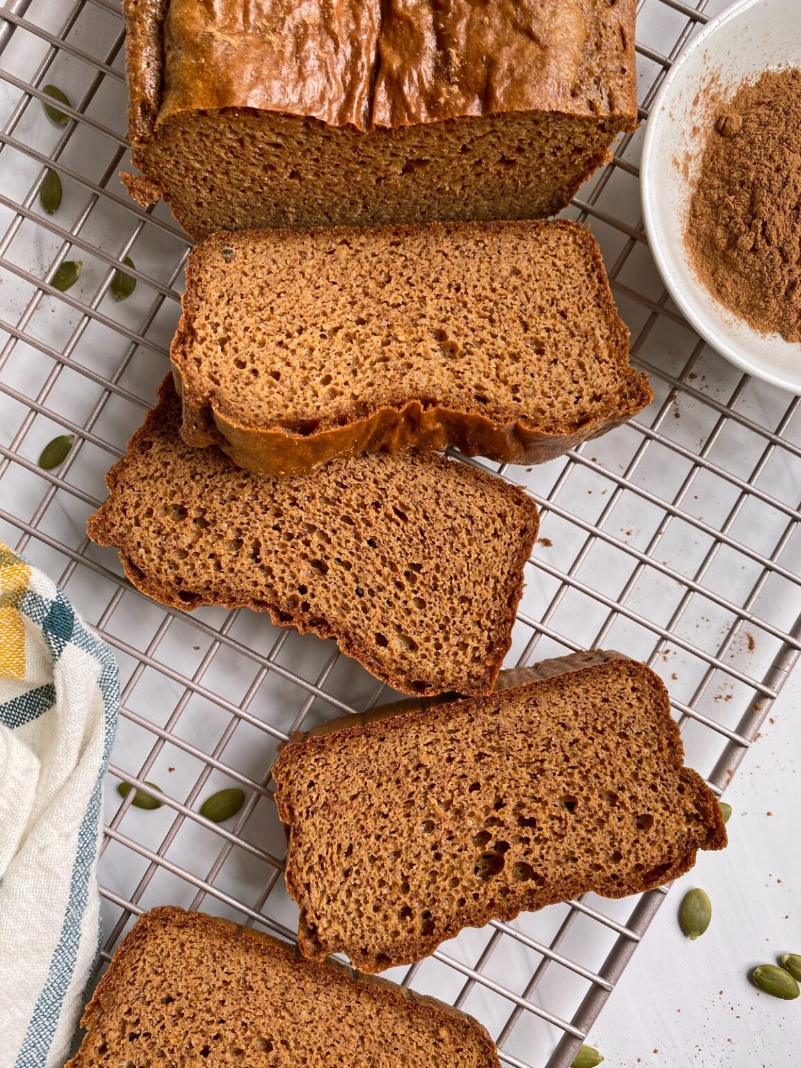 Collagen Pumpkin Bread (Low Carb, Paleo) - Bake It Paleo