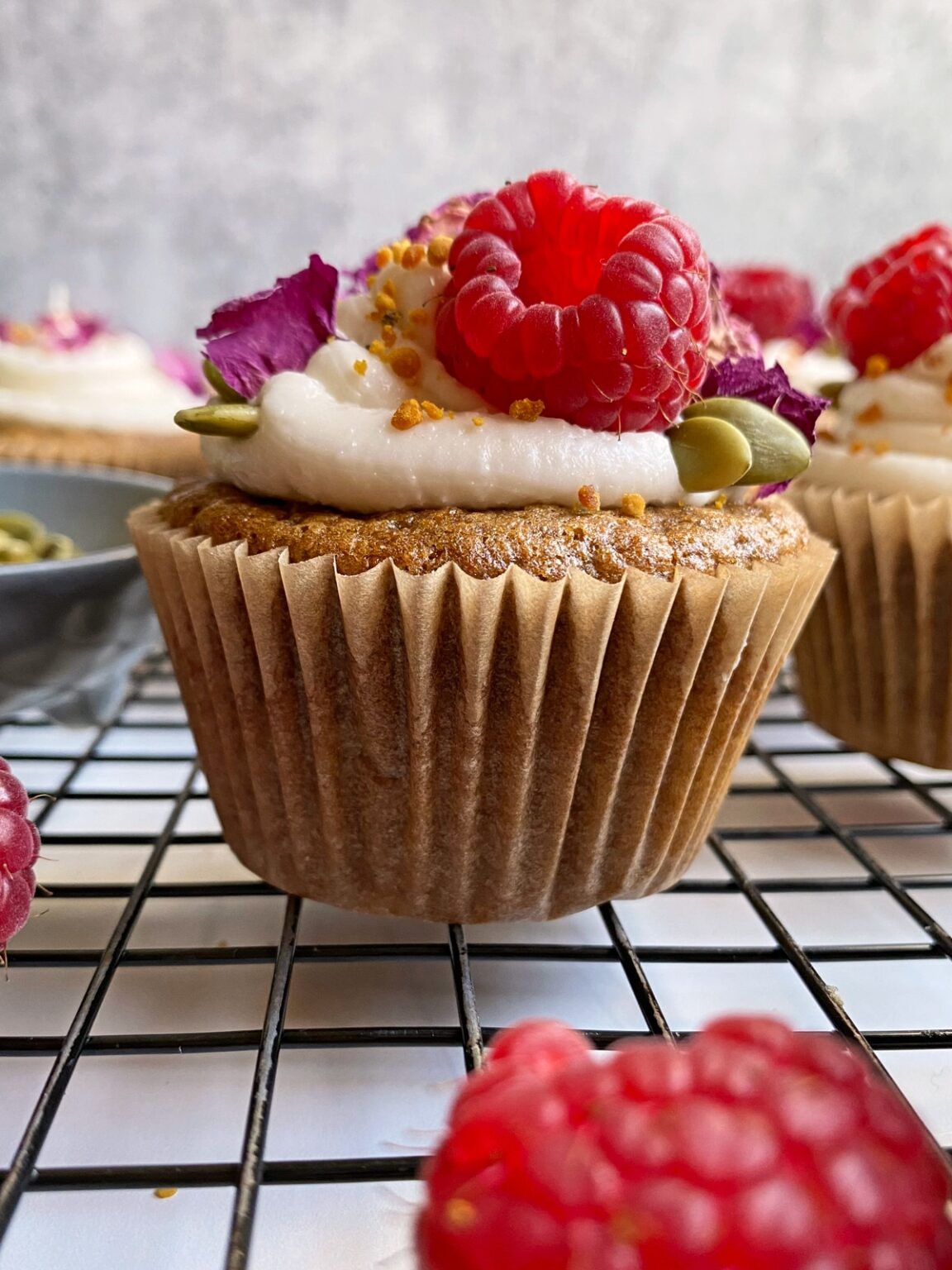 Paleo Vanilla Cupcakes (Nut Free) - Bake It Paleo