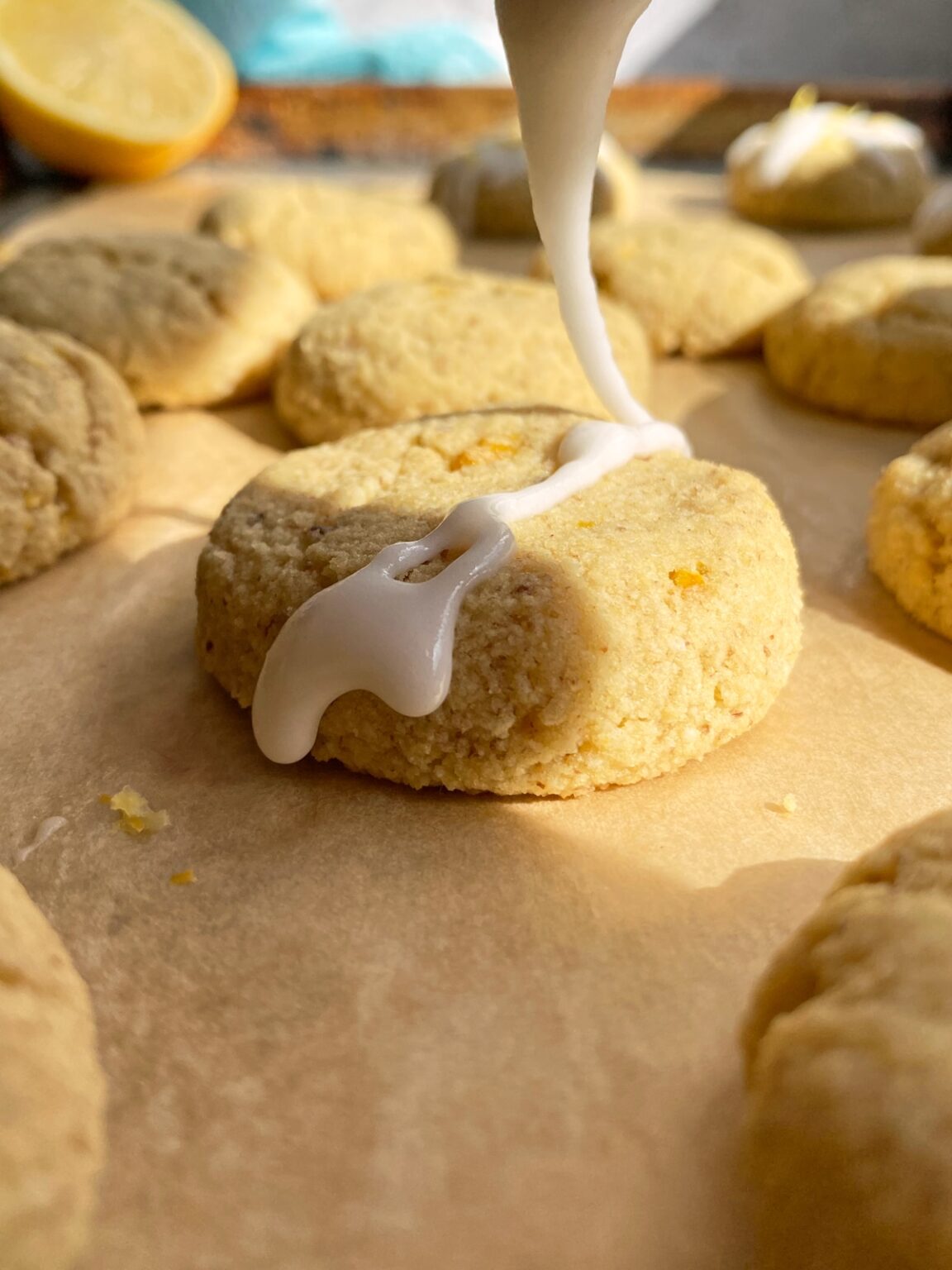 Paleo Lemon Cookies (with Almond Flour) - Bake It Paleo