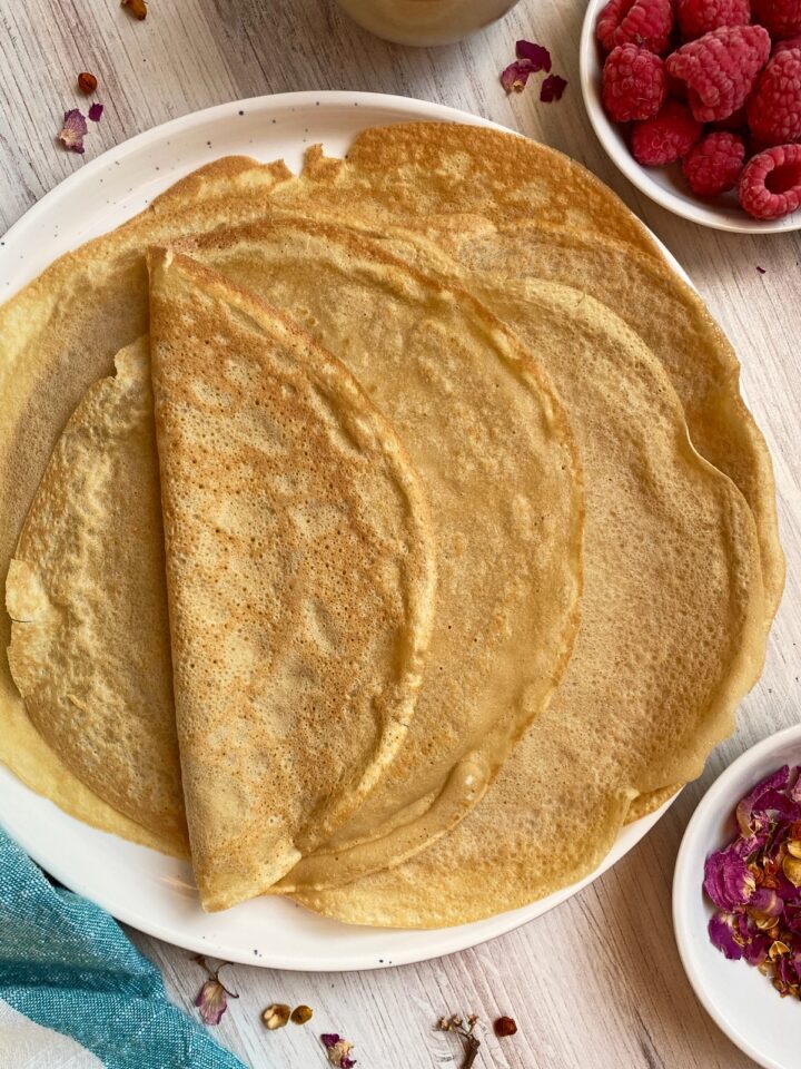 Cassava Flour Crepes (Gluten Free, Paleo) - Bake It Paleo