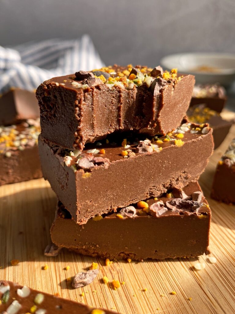 Bone Broth Protein Fudge (Paleo, Keto) - Bake It Paleo