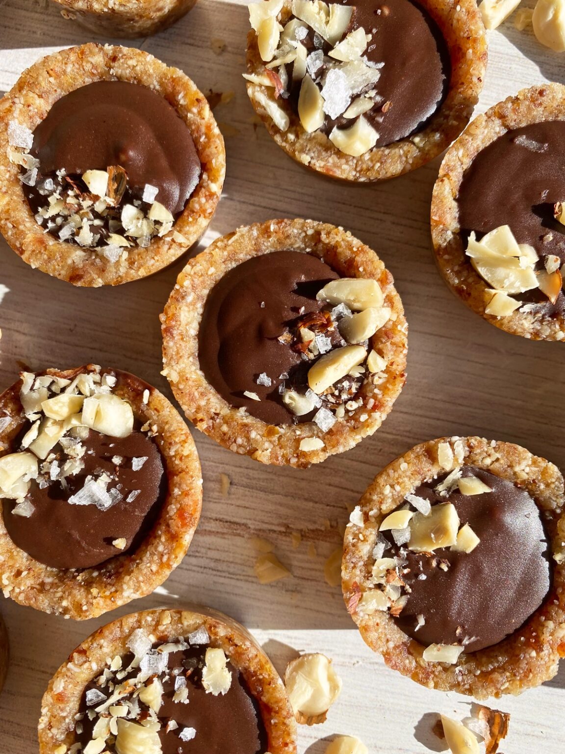 Hazelnut Cookie Cups (No Bake, Paleo) - Bake It Paleo