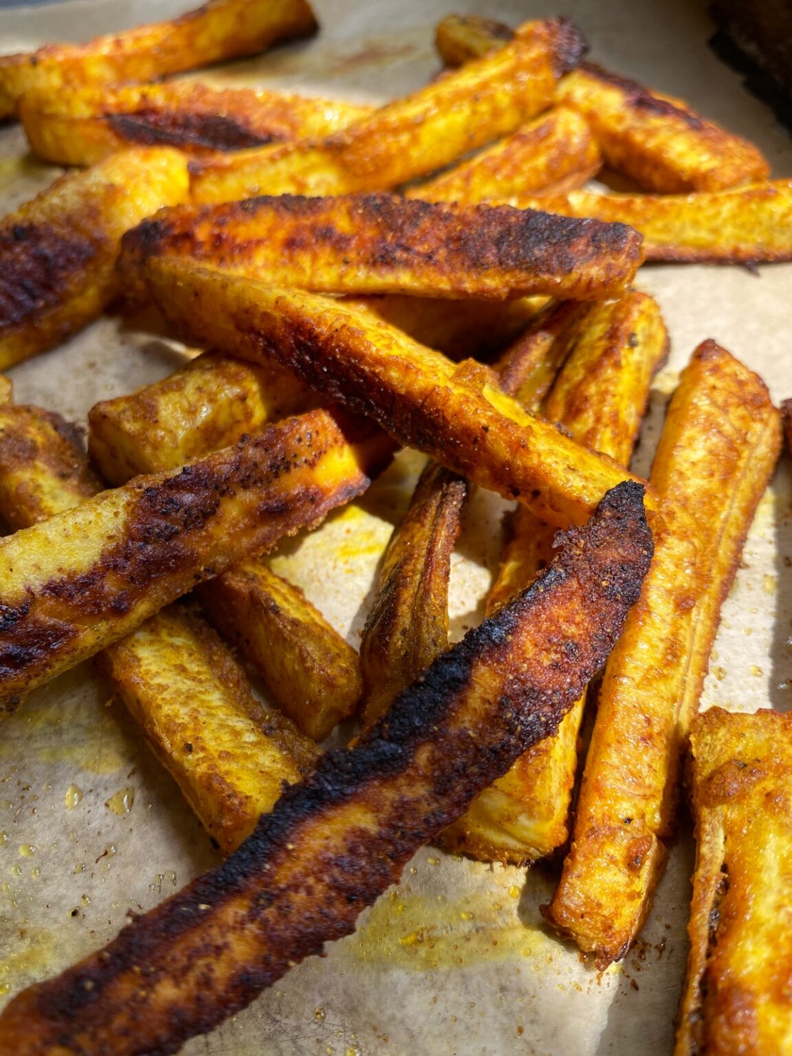 Plantain Fries Recipe (Paleo, Vegan, Whole30) - Bake It Paleo