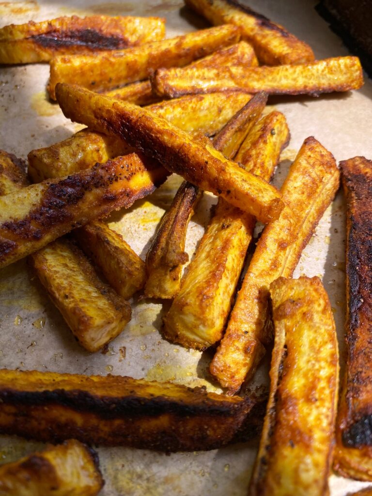 Plantain Fries Recipe (Paleo, Vegan, Whole30) - Bake It Paleo