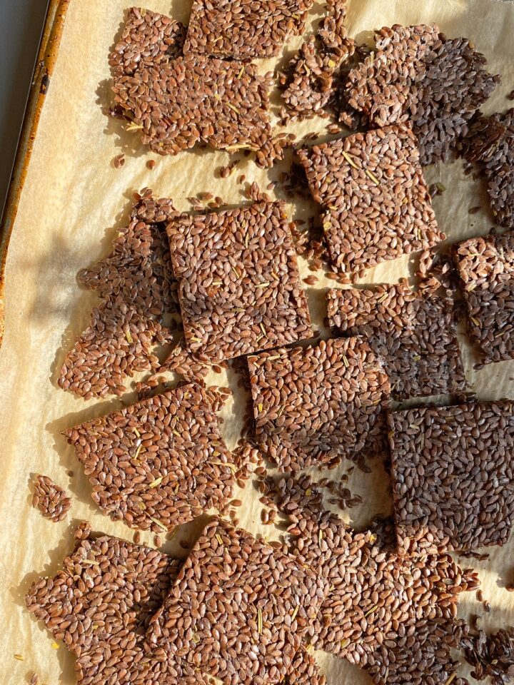 Homemade Flax Crackers (Low Carb, Keto) - Bake It Paleo