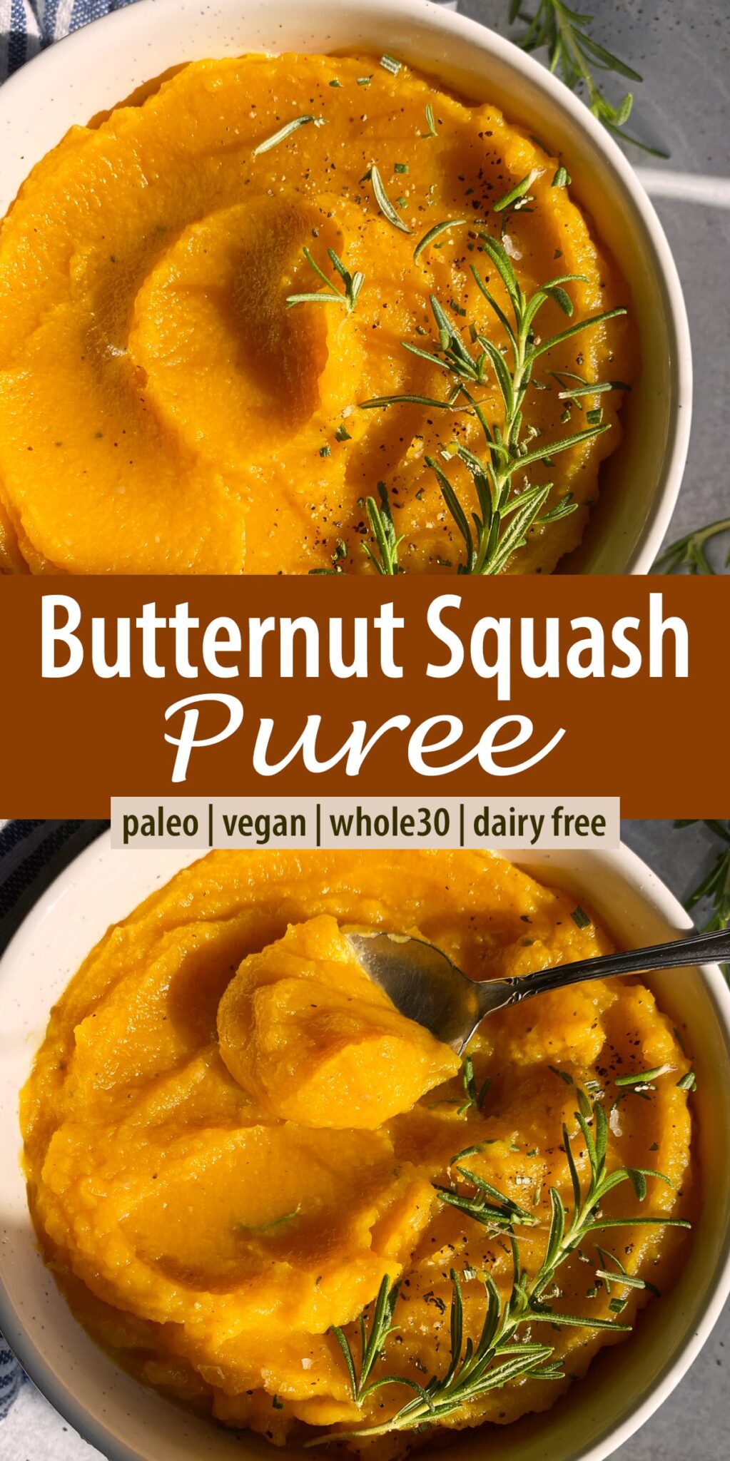 Butternut Squash Purée (Paleo, Whole30) - Bake It Paleo