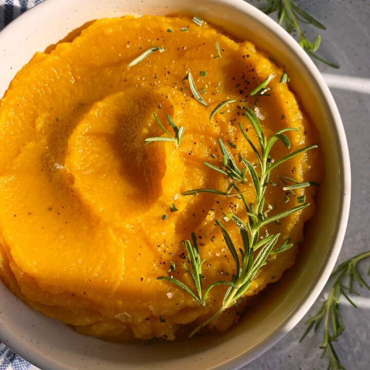 Butternut Squash Purée (Paleo, Whole30) - Bake It Paleo
