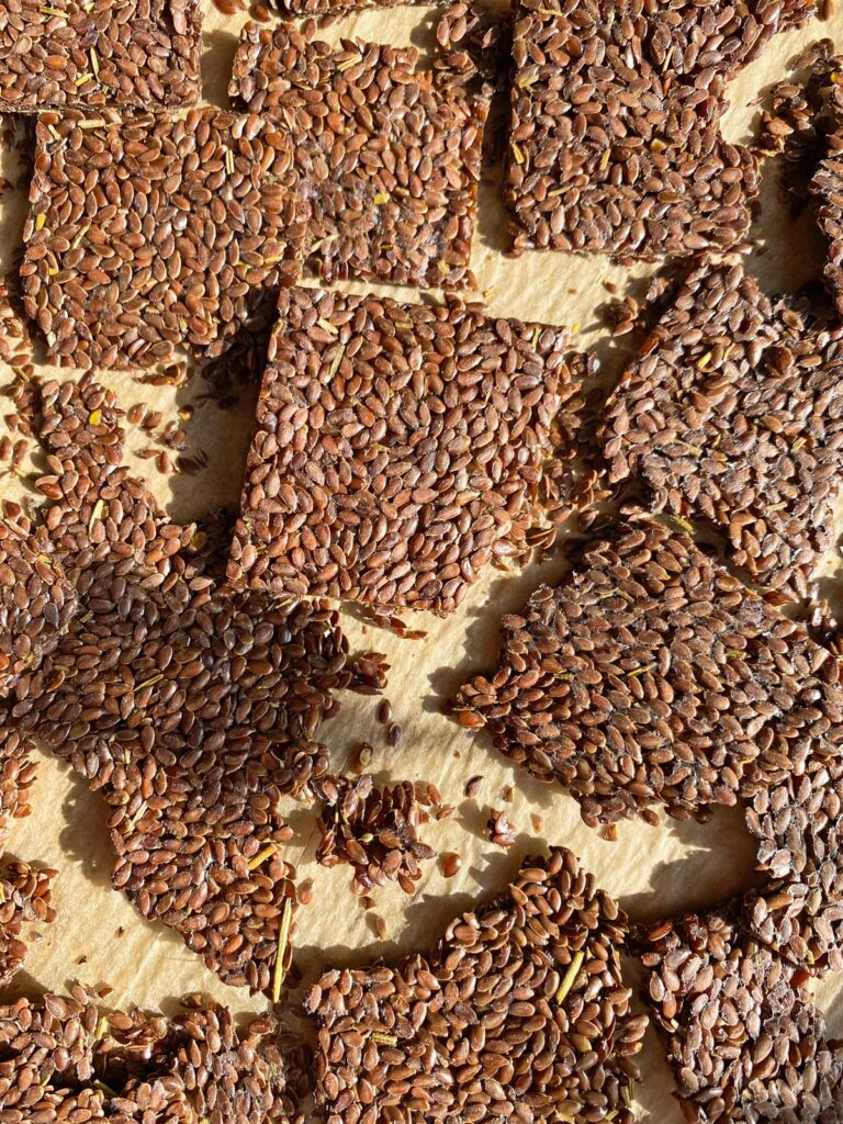 Homemade Flax Crackers (Low Carb, Keto) - Bake It Paleo