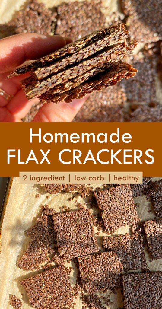 Homemade Flax Crackers (Low Carb, Keto) - Bake It Paleo