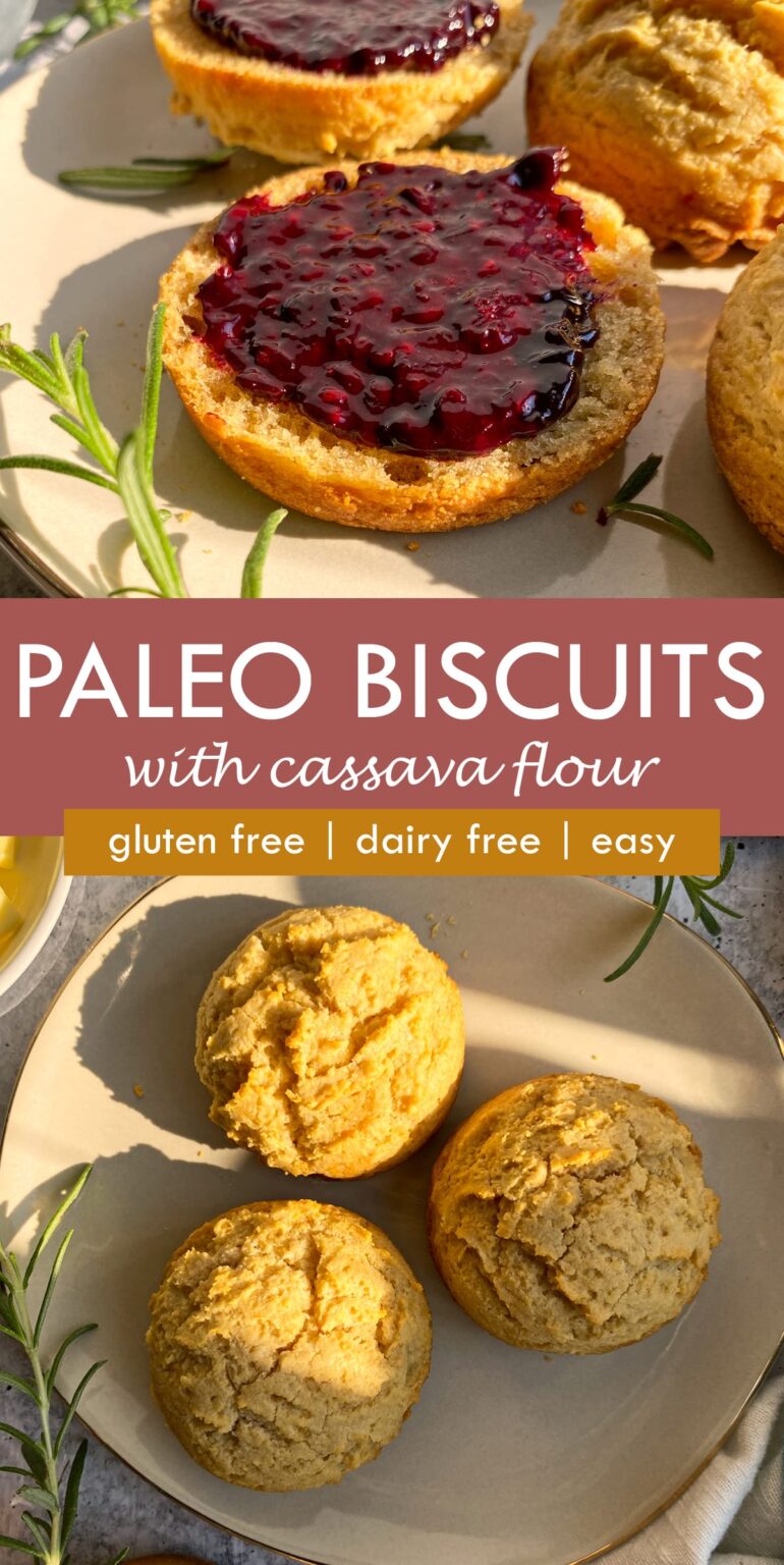 Paleo Biscuits with Cassava Flour - Bake It Paleo