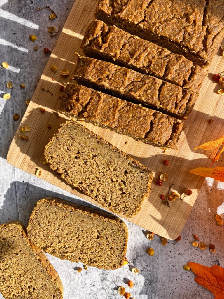 Tigernut Flour Pumpkin Bread (Paleo, Vegan) - Bake It Paleo