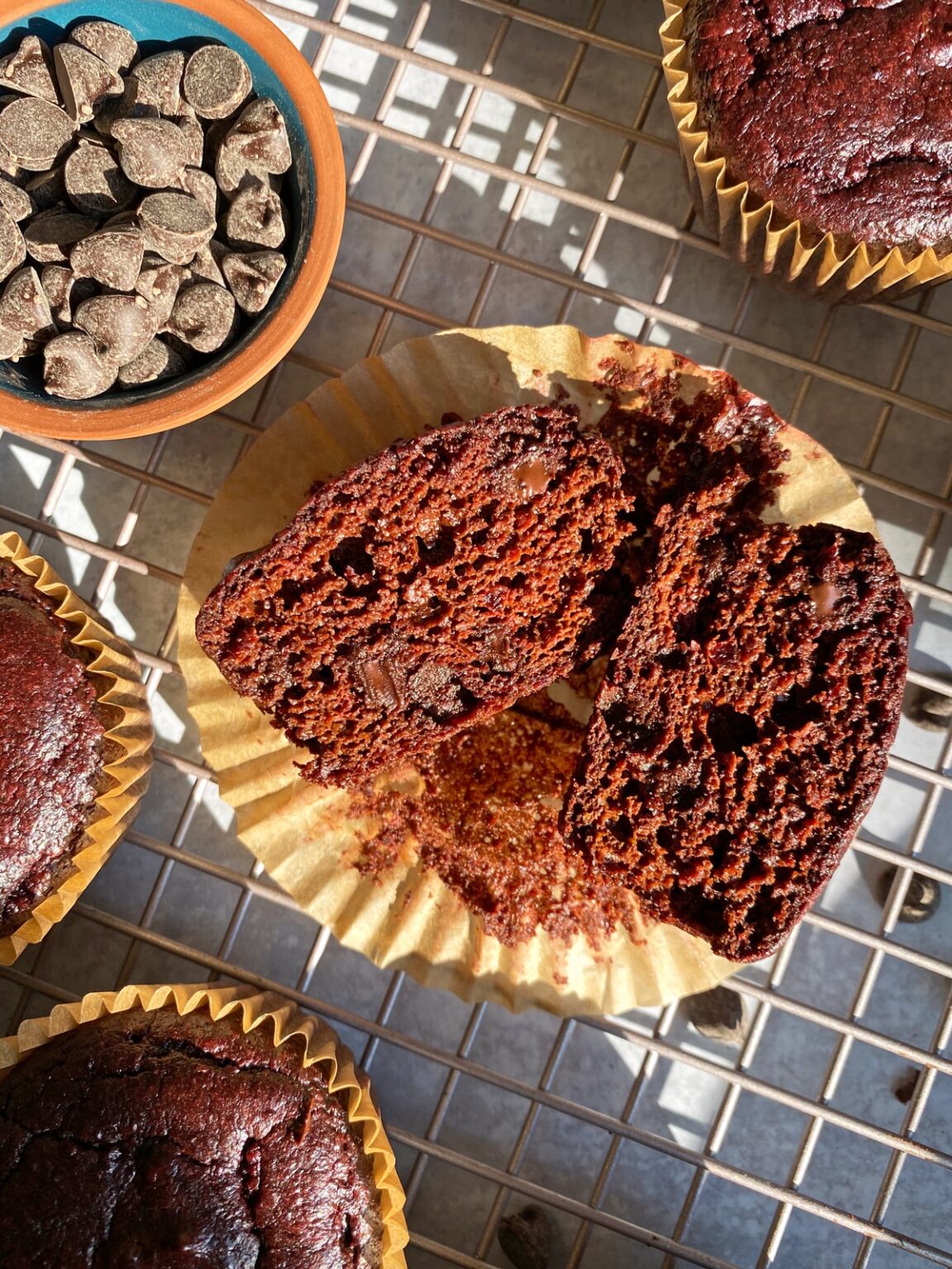 Healthy Chocolate Beet Muffins (Paleo, Gluten Free) - Bake It Paleo
