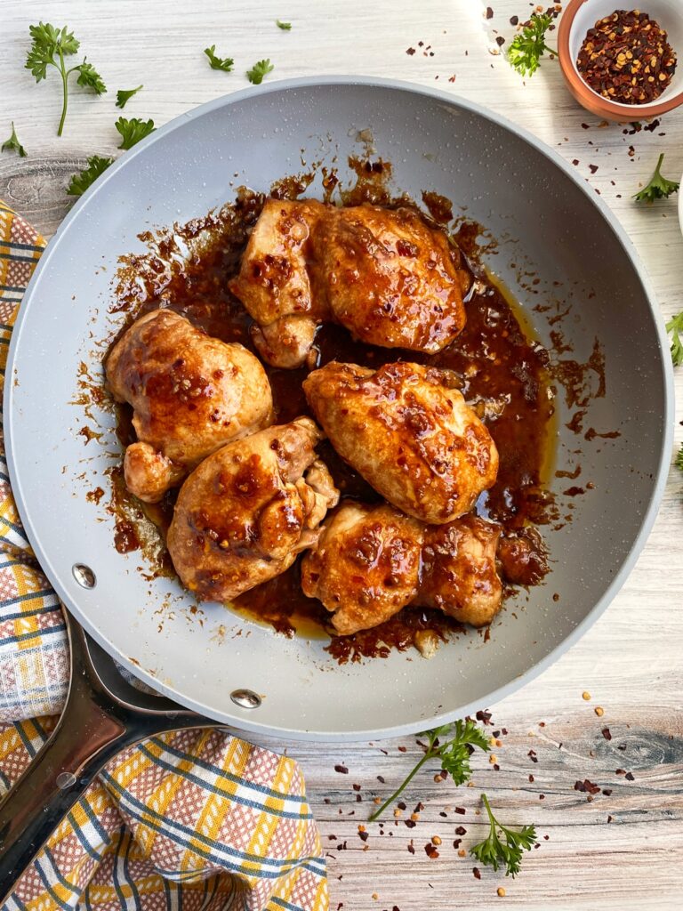 Spicy Sesame Chicken Recipe (Gluten Free) - Bake It Paleo