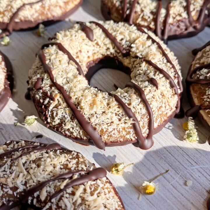 Healthy Homemade Samoas Cookies (Paleo) - Bake It Paleo