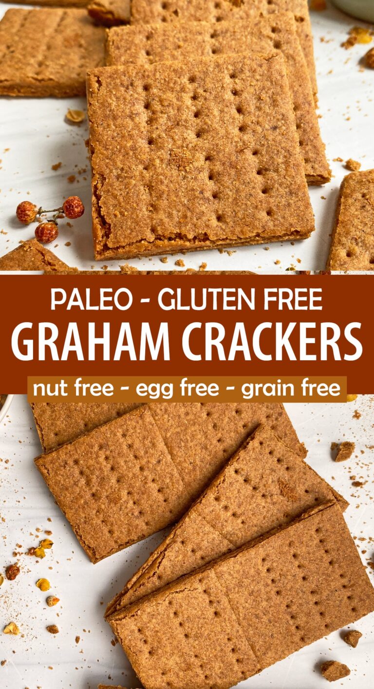 Paleo Graham Crackers (Nut Free, AIP) - Bake It Paleo
