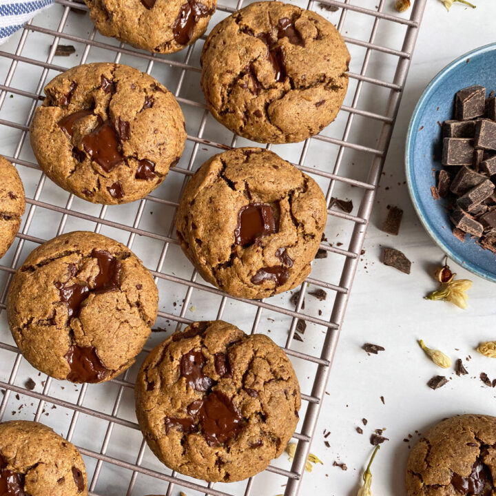 Chocolate Chip Plantain Cookies (Paleo, Vegan) - Bake It Paleo