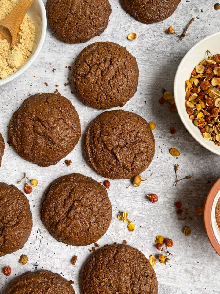 Chewy Gingersnap Plantain Cookies - Bake It Paleo