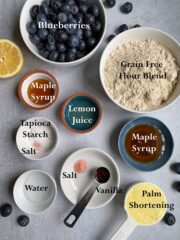 Healthy Blueberry Crumb Bars (Paleo, Vegan) - Bake It Paleo