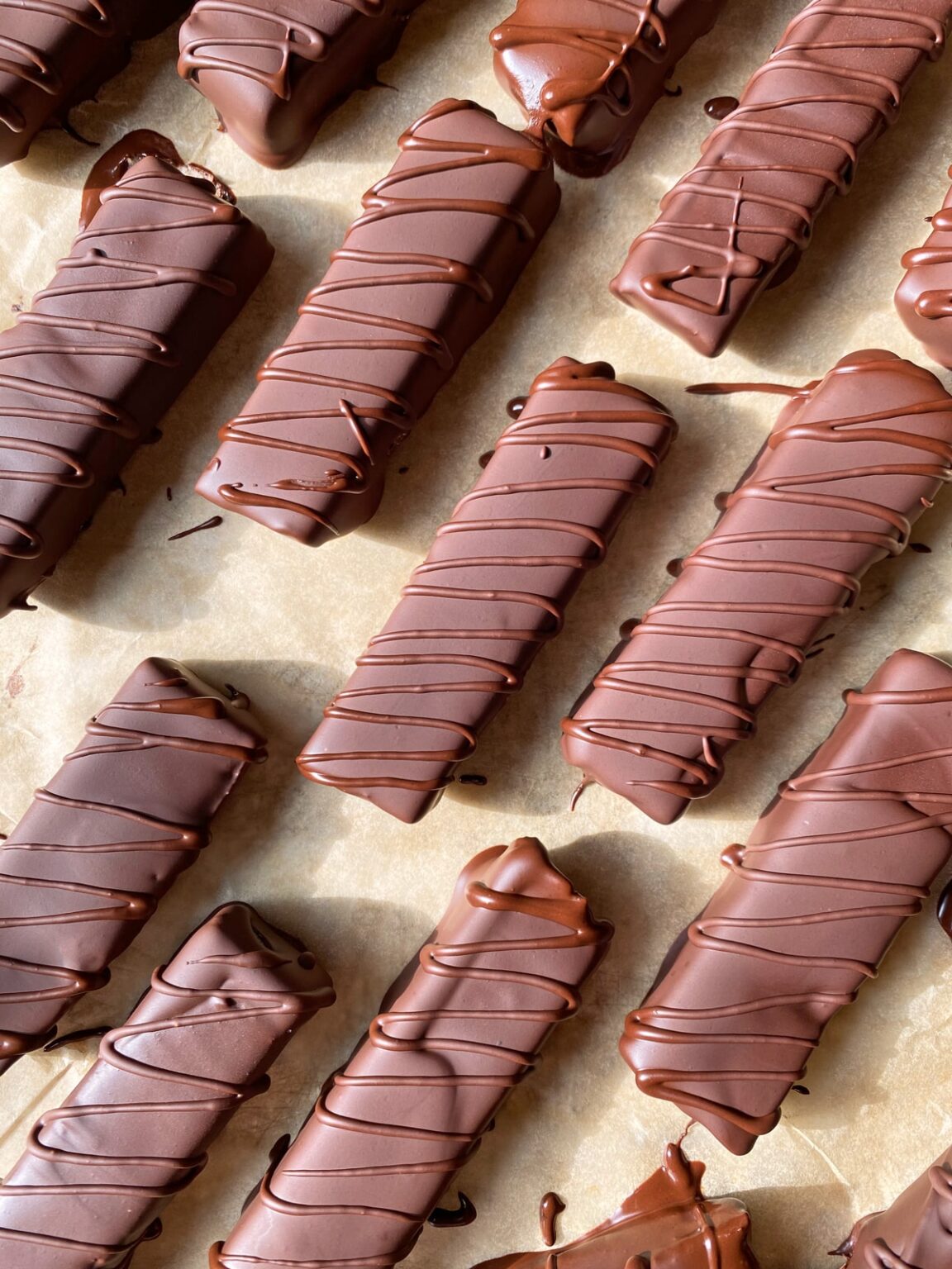Homemade Twix Bars (Vegan, Paleo, Nut Free) - Bake It Paleo