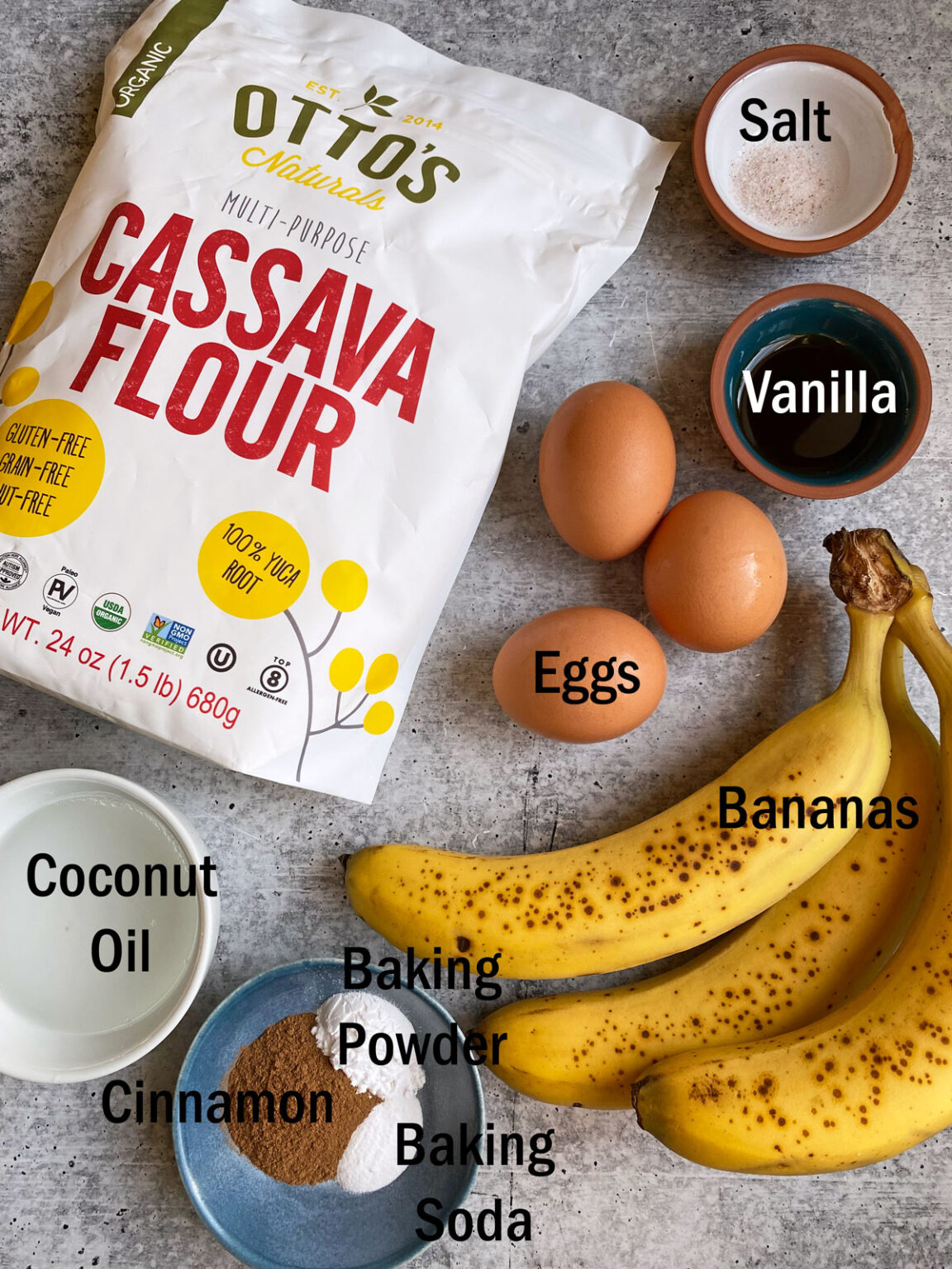 Cassava Flour Banana Muffins (Paleo) - Bake It Paleo
