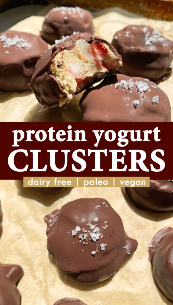 Protein Yogurt Clusters (Dairy Free, Paleo) - Bake It Paleo