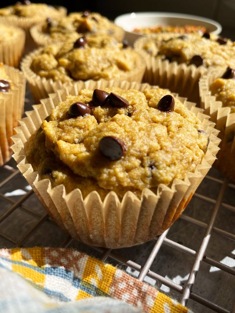 Gluten Free Banana Pumpkin Muffins (Paleo) - Bake It Paleo