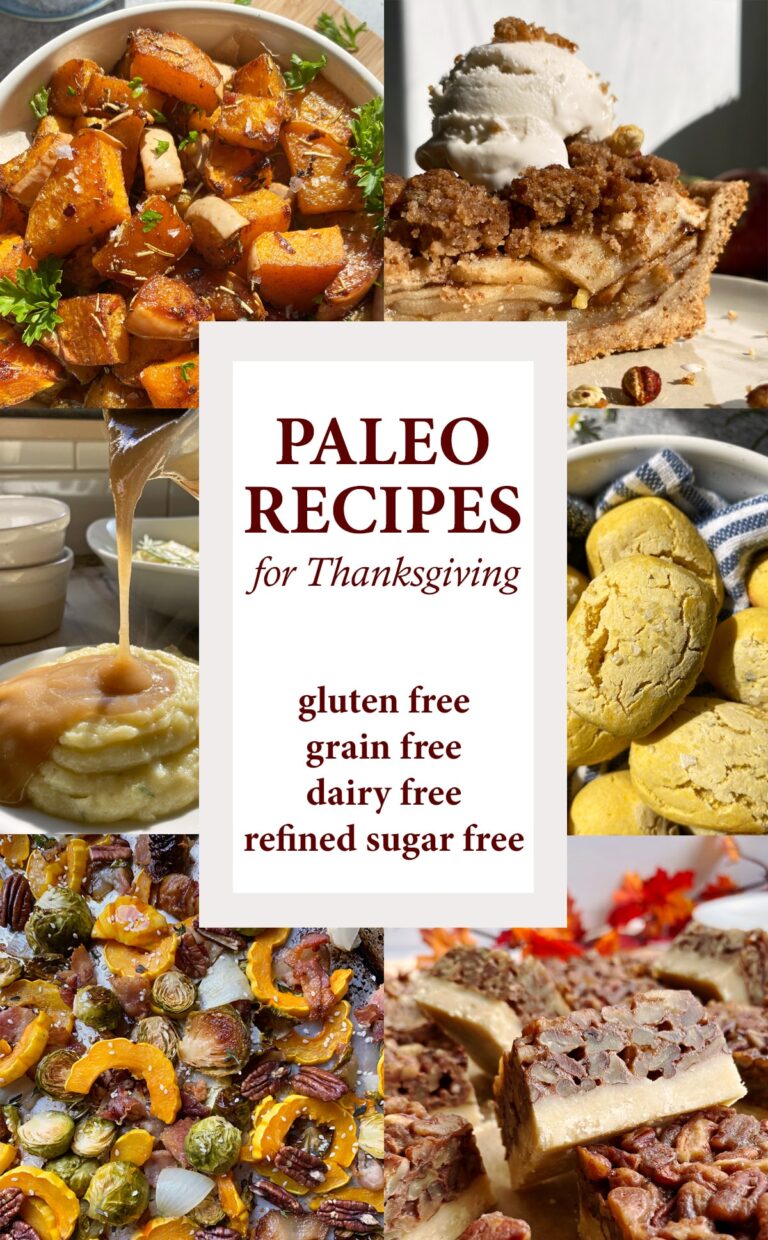 30 Easy Paleo Thanksgiving Recipes - Bake It Paleo