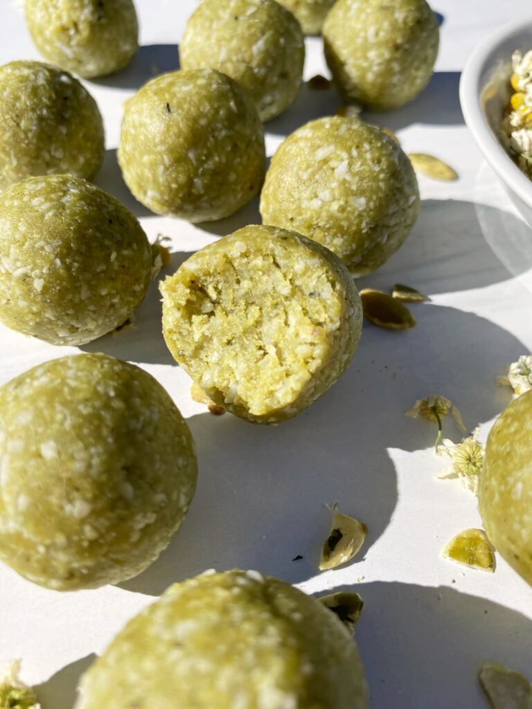 Green Energy Balls (No Oats) - Bake It Paleo