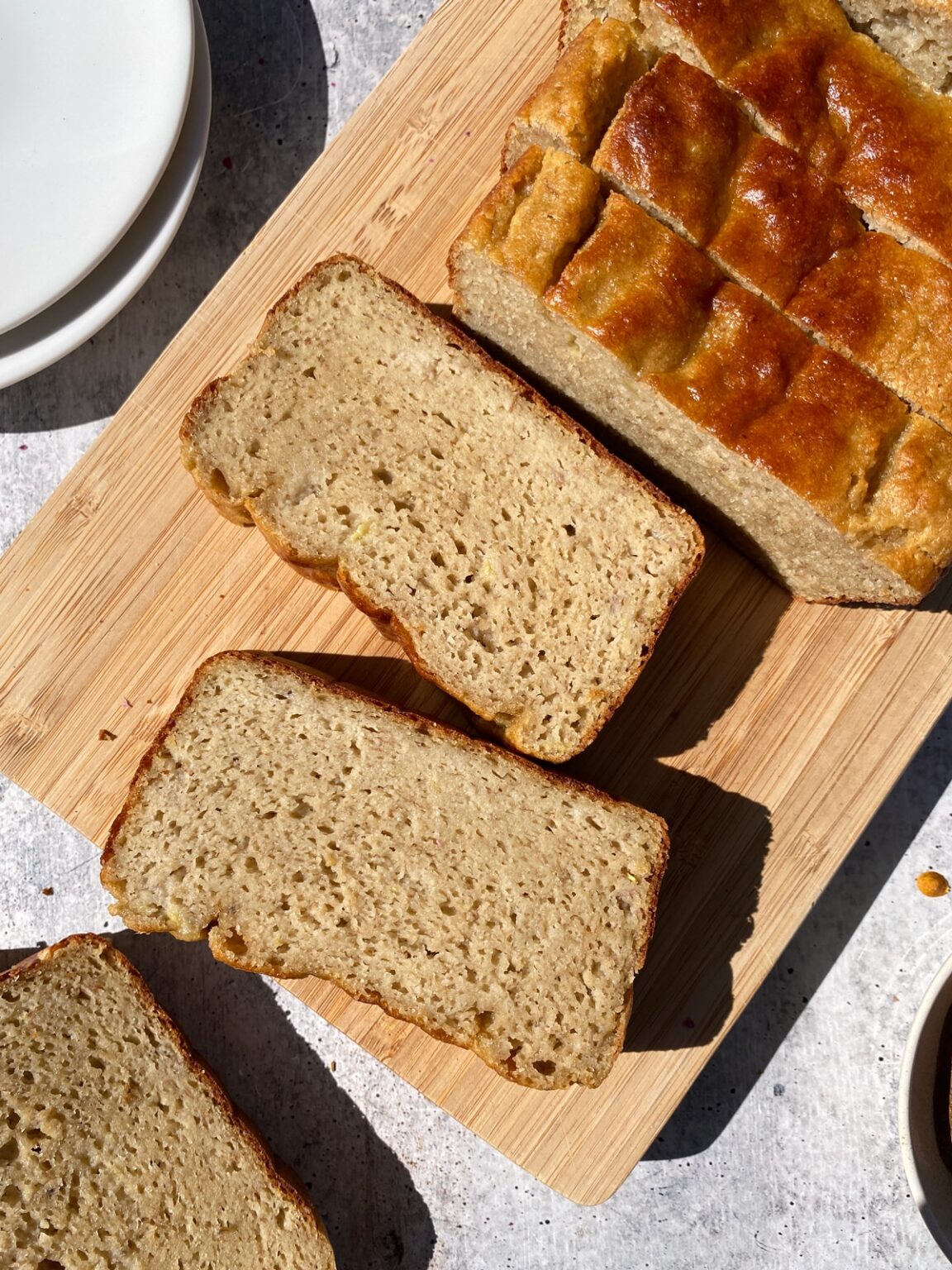 Bone Broth Protein Banana Bread - Bake It Paleo