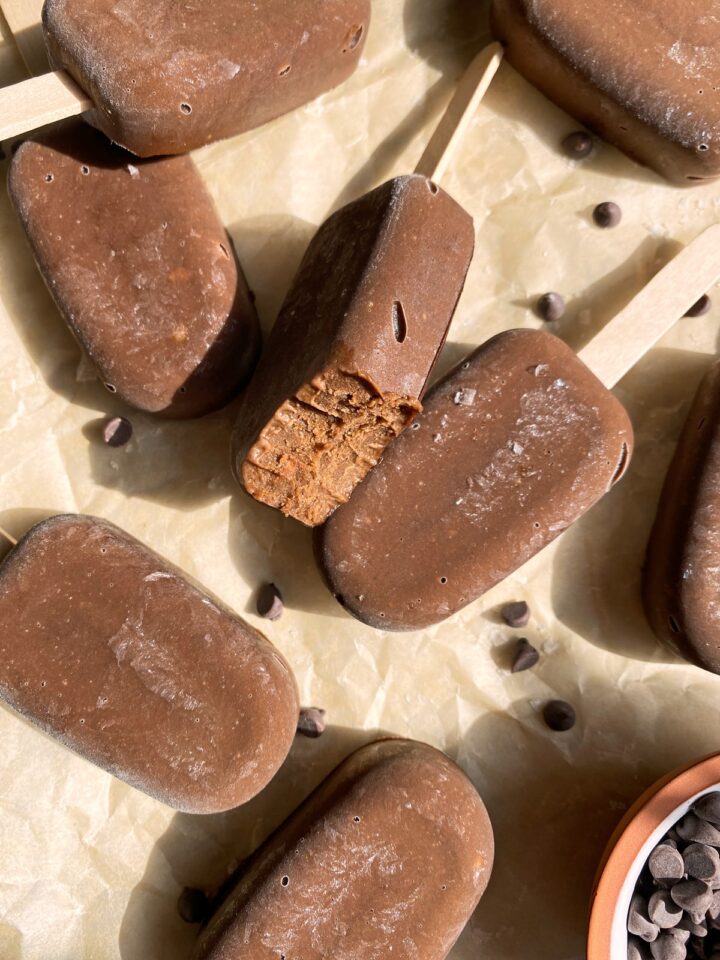 Healthy Mango Popsicles (Refined Sugar Free) - Bake It Paleo