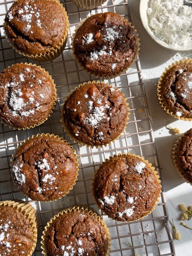 Healthy Red Velvet Muffins (Gluten Free, No Refined Sugar) - Bake It Paleo