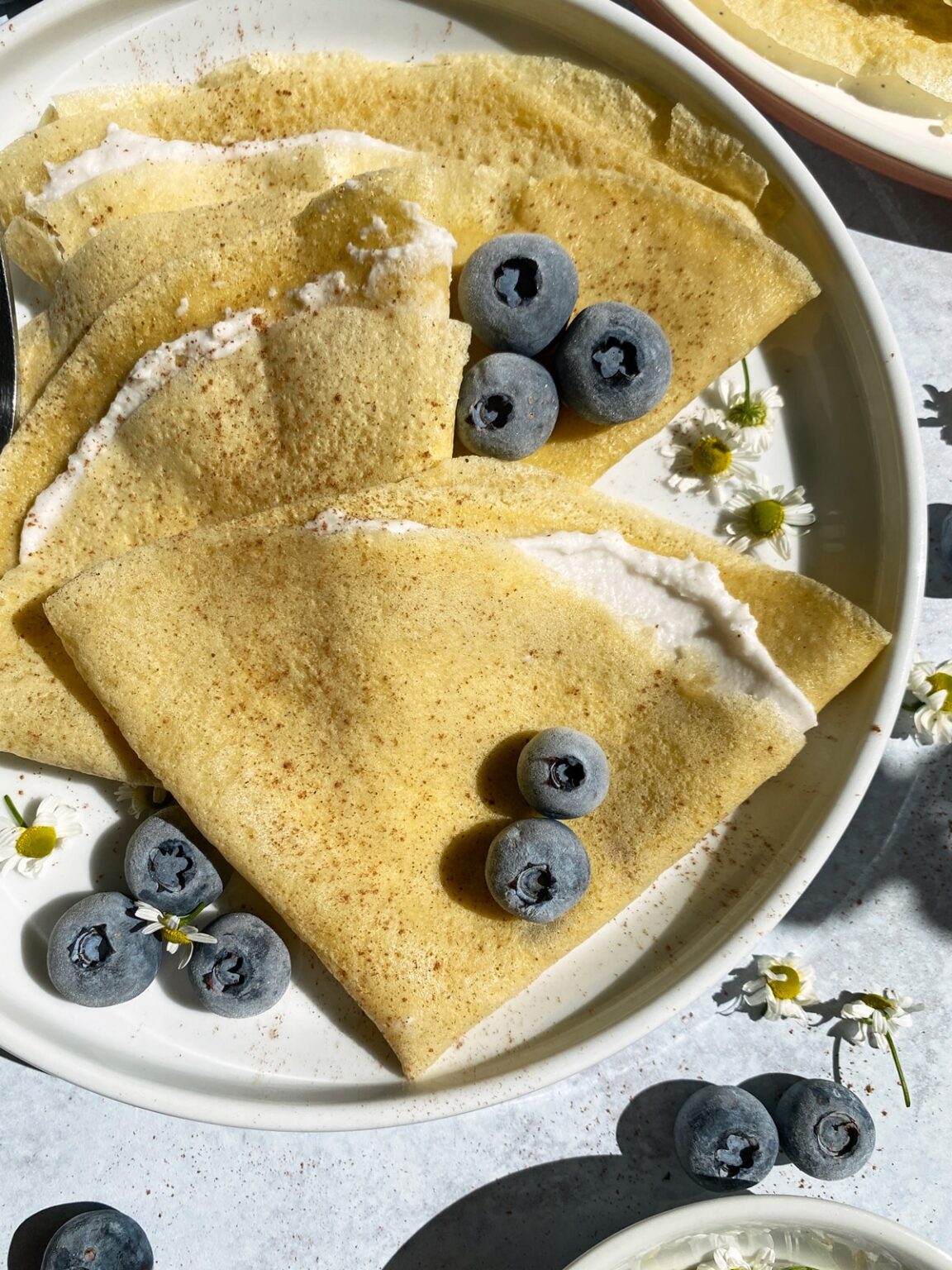 Healthy 3 Ingredient Crepes (No Sugar, Gluten Free) - Bake It Paleo