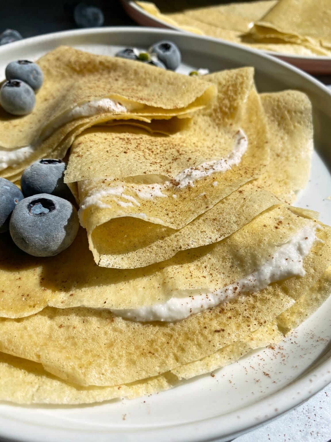Hemp Protein Crepes (Healthy, Paleo) - Bake It Paleo