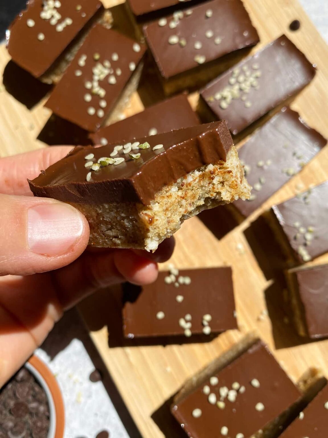 Hemp Seed Bars (Paleo, Vegan) - Bake It Paleo