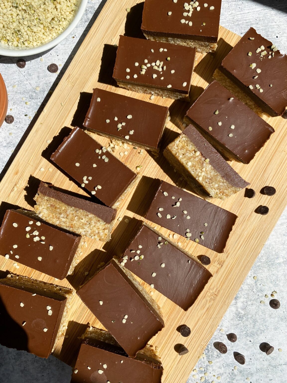 Hemp Seed Bars (Paleo, Vegan) - Bake It Paleo