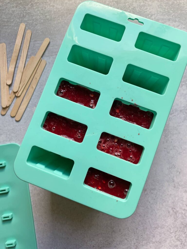 Healthy Strawberry Watermelon Popsicles - Bake It Paleo