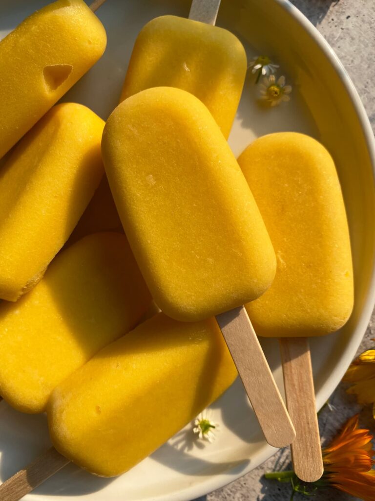 Healthy CBD Popsicles - Bake It Paleo