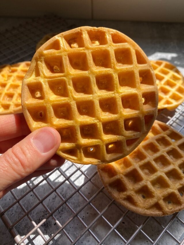 Healthy Butternut Squash Waffles (No Flour) - Bake It Paleo