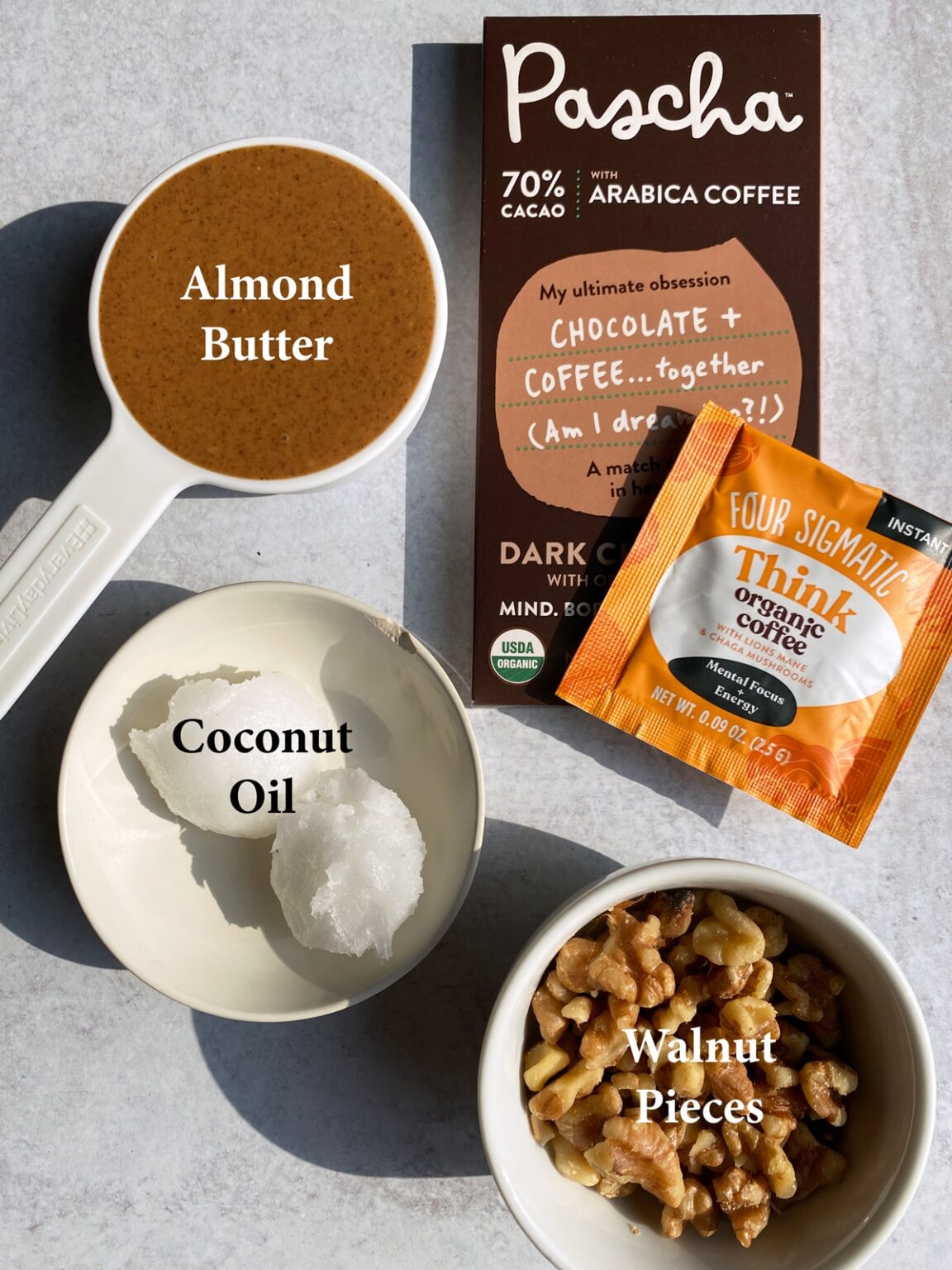 Healthy Coffee Walnut Fudge - Bake It Paleo