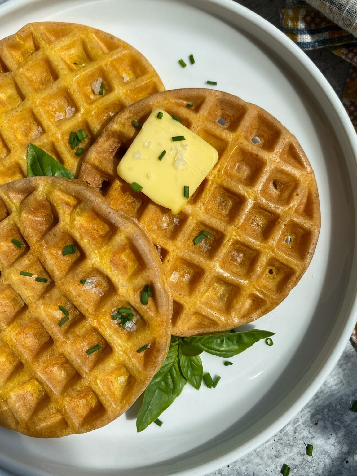 Healthy Butternut Squash Waffles (No Flour) - Bake It Paleo
